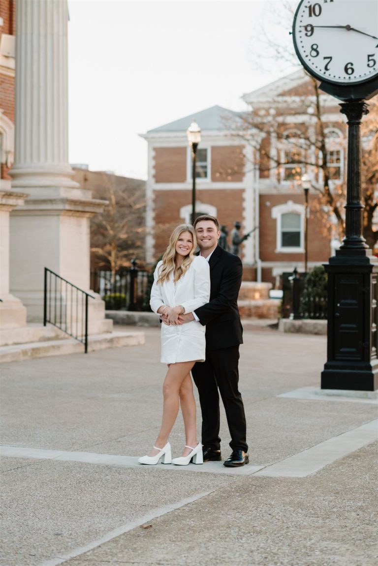 Classic and Modern Engagement Session in Downtown Bowling Green ...