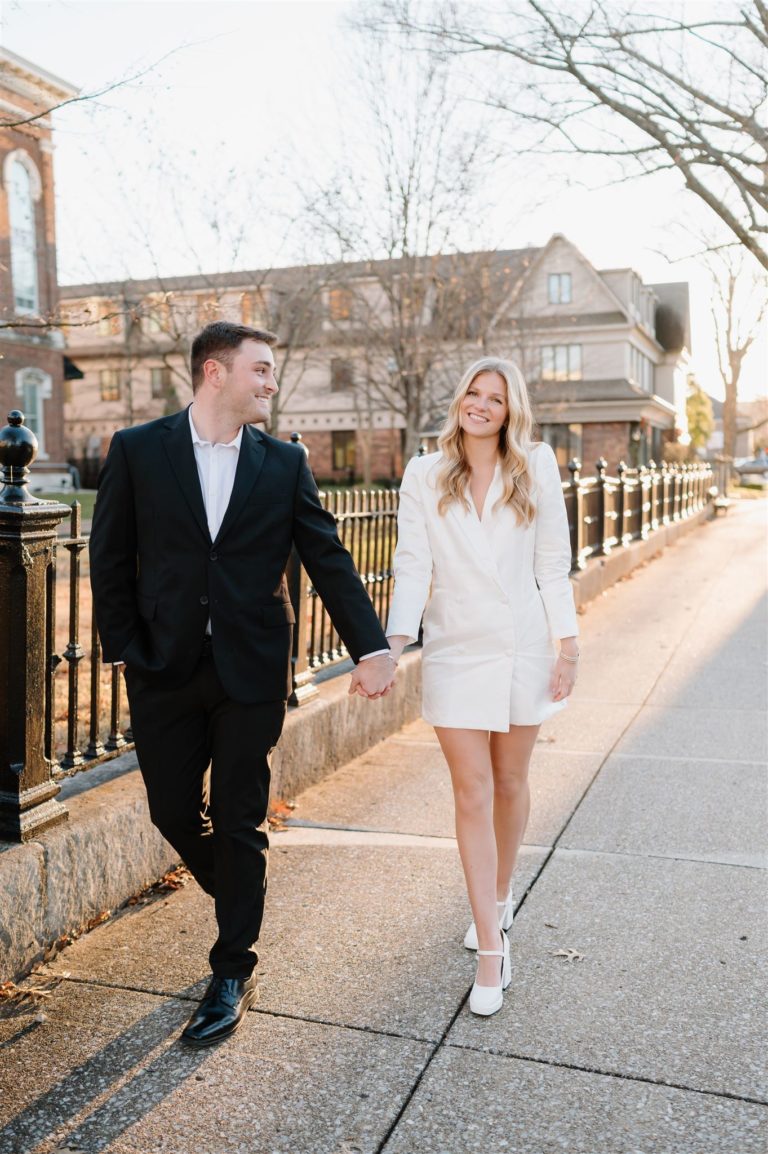 Classic and Modern Engagement Session in Downtown Bowling Green ...