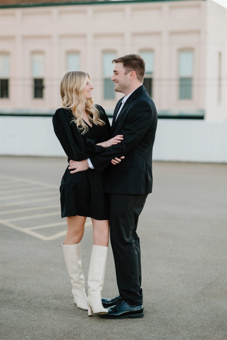 Classic and Modern Engagement Session in Downtown Bowling Green ...