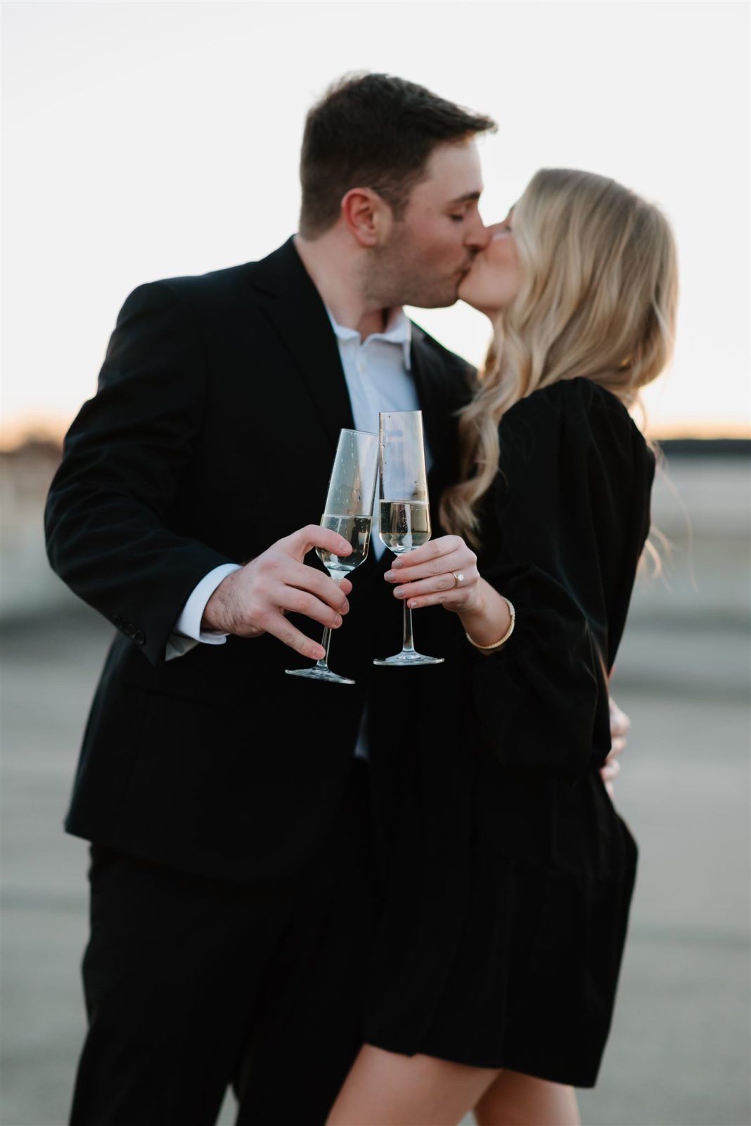 Classic and Modern Engagement Session in Downtown Bowling Green ...