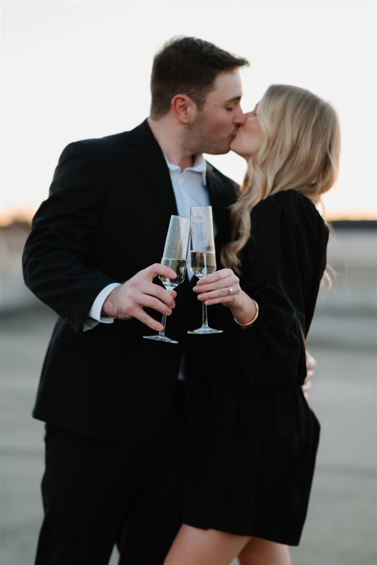 Classic and Modern Engagement Session in Downtown Bowling Green ...