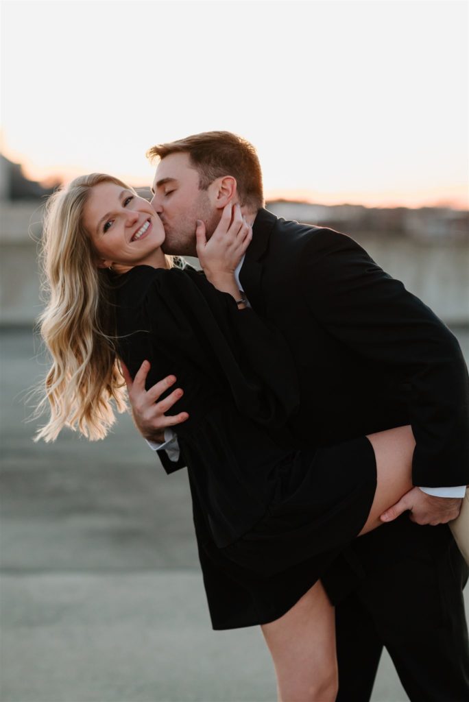 Classic and Modern Engagement Session in Downtown Bowling Green ...