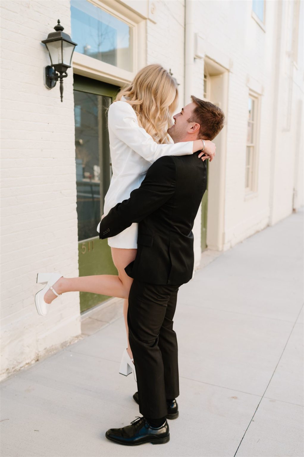 Classic and Modern Engagement Session in Downtown Bowling Green ...