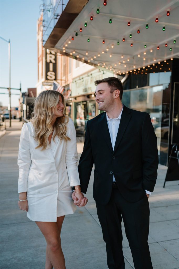 Classic and Modern Engagement Session in Downtown Bowling Green ...