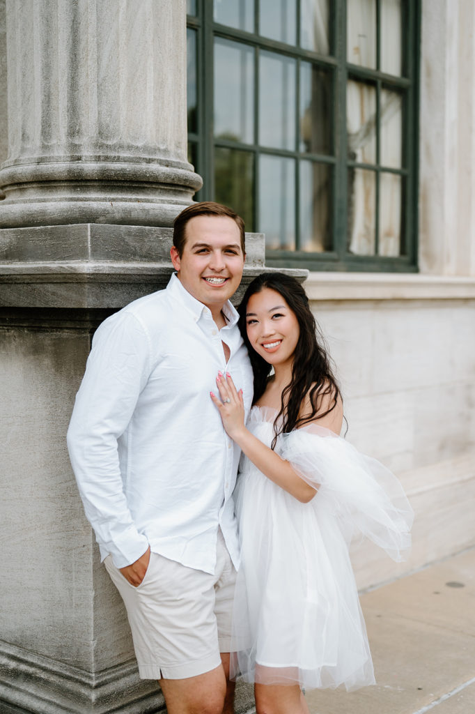 Modern City Engagement Session in Kentucky - Jenna and Jacob - Keely ...