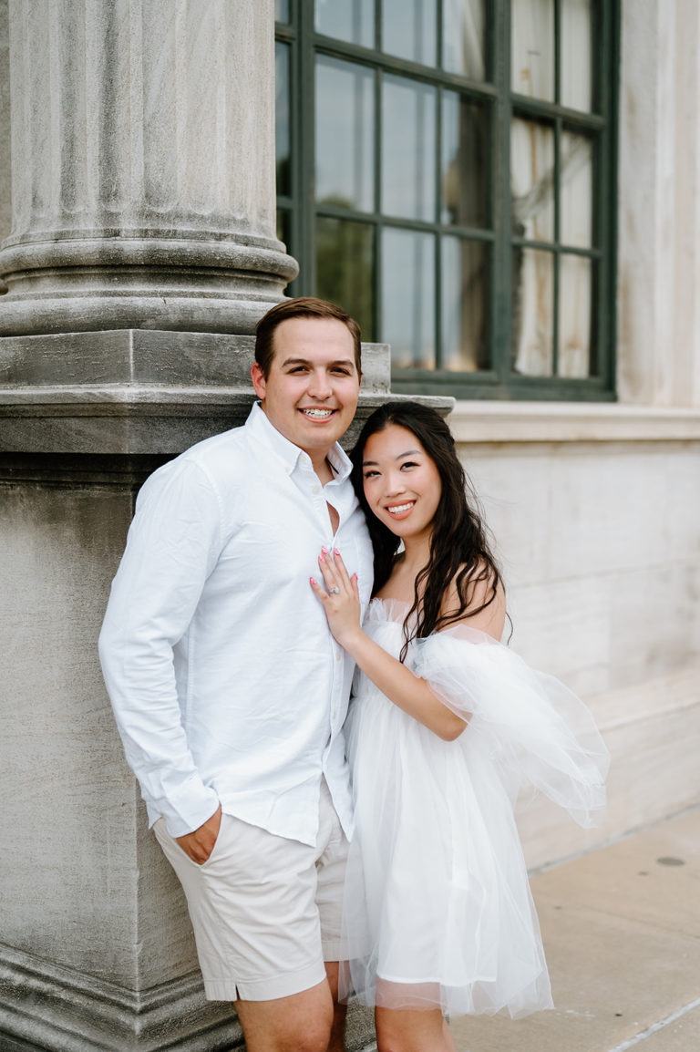 Modern City Engagement Session in Kentucky - Jenna and Jacob - Keely ...